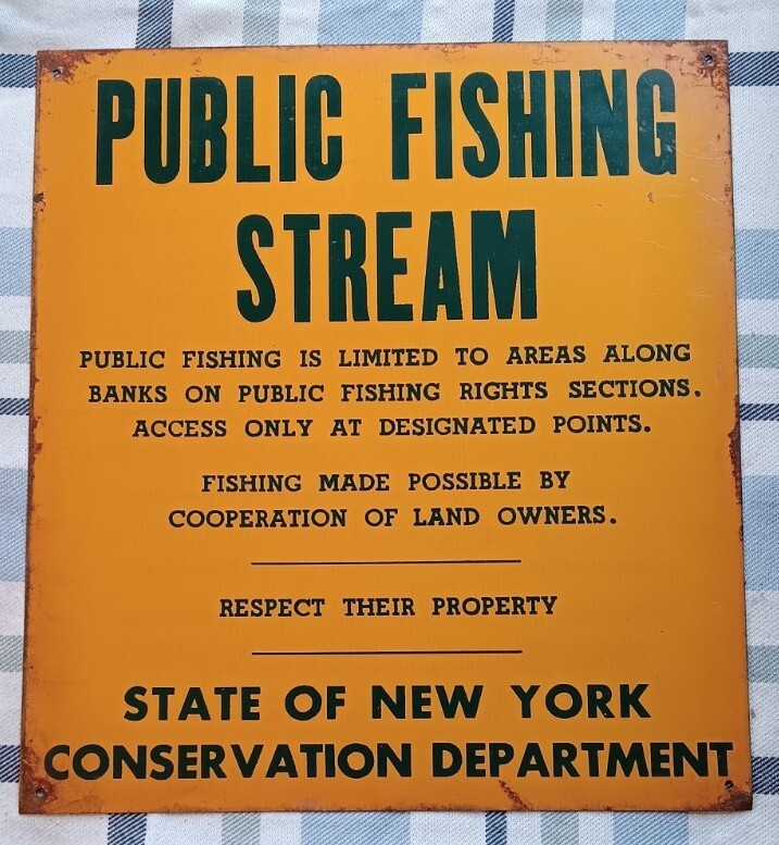 Vintage Hunting Signs for sale | eBay