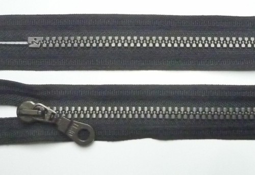 Opti Zipper Non-Separating Decorative Teeth 45 cm Black | eBay