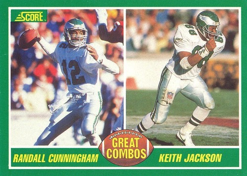 1989 SCORE Randall Cunningham EAGLES UNLV Keith Jackson OU-SOONERS | eBay