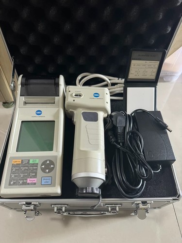 Second - hand Minolta color difference meter, colorimeter CR - 400 Test ...