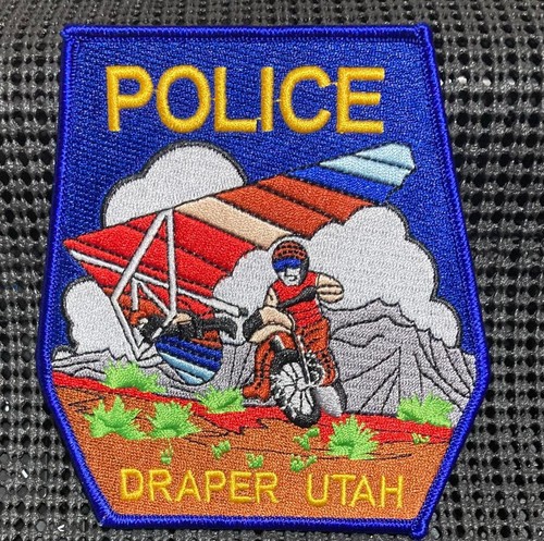 UTAH- CITY OF DRAPER POLICE DEPT- HANG GLIDER/MOTORCYCLE- FULLY ...