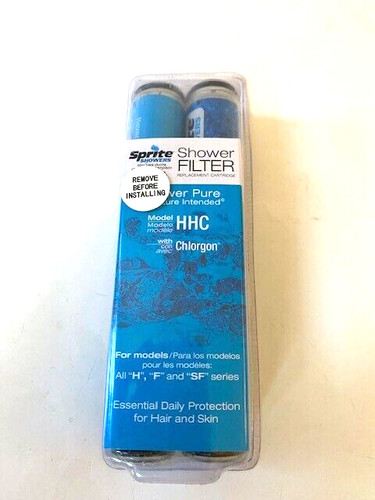 Sealed Sprite Shower Filter Replacement Cartridges w/Chlorgon, Model ...