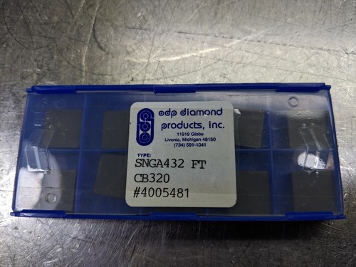 CBN Carbide Inserts QTY10 SNGA 432 FT CB320 (LOC2849A) | eBay