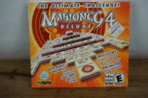 Mahjongg 4 Deluxe Edition Selectsoft Games Windows Mac DVD-ROM | eBay