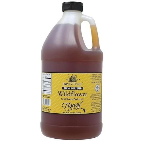 Raw Honey Bulk - Half Gallon of Honey - 6 LB Jug - Bulk Honey | eBay