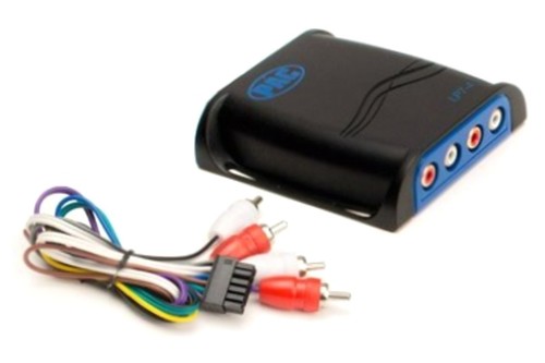 PAC LP7-4 4 Ch Line Output Convertor LOC Speaker Wire to Car Amp RCA ...