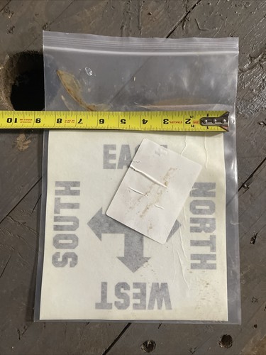 Overhead Crane Directional Compass Sticker 8" | eBay