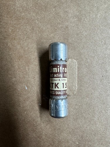 Pack of 1 Limitron KTK15 15A KTK-15 Fuses | eBay