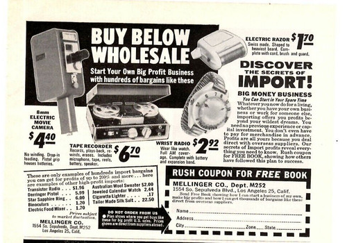 1964 Print Ad Mellinger Co Buy Below wholesale Discover the Secrets of ...