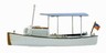 HO scale DayCruiser model boat kit with pre assembled hull 1/87 scale ...