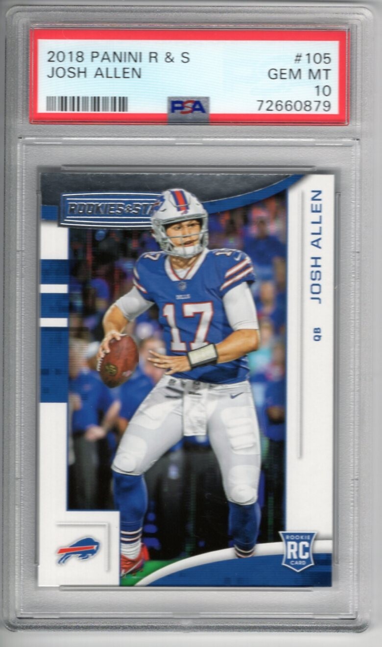 Josh Allen 2018 Rookies & Stars #105 Base Price Guide - Sports Card ...