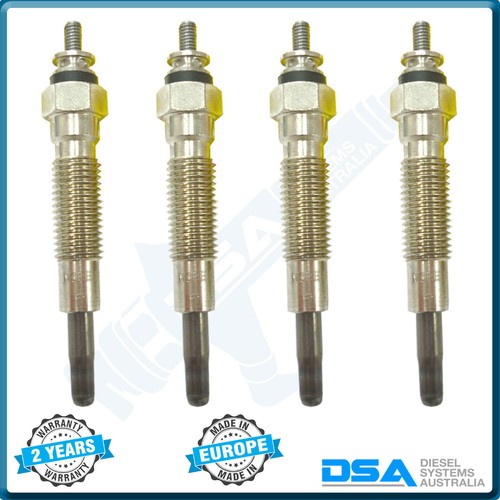 Set 4 Glow Plug Suit Mitsubishi Lancer,Pajero 4D56,4D68, 4D68T,Kia ...