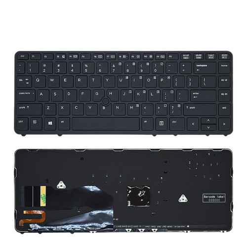 Laptop keyboard for HP ZBook 14 15u G2,Backlit Black with Point US ...