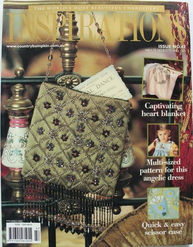INSPIRATIONS Embroidery Magazine Cross Stitch Needlework Patterns Issue ...