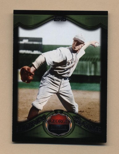 2009 Topps Baseball Legends of the Game George Sisler (Browns) | eBay