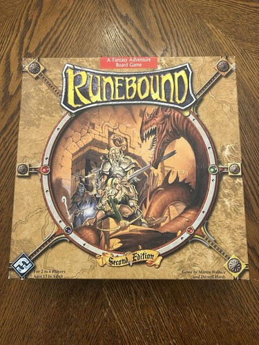 Runebound Second Edition Fantasy Adventure Board Game Complete ...