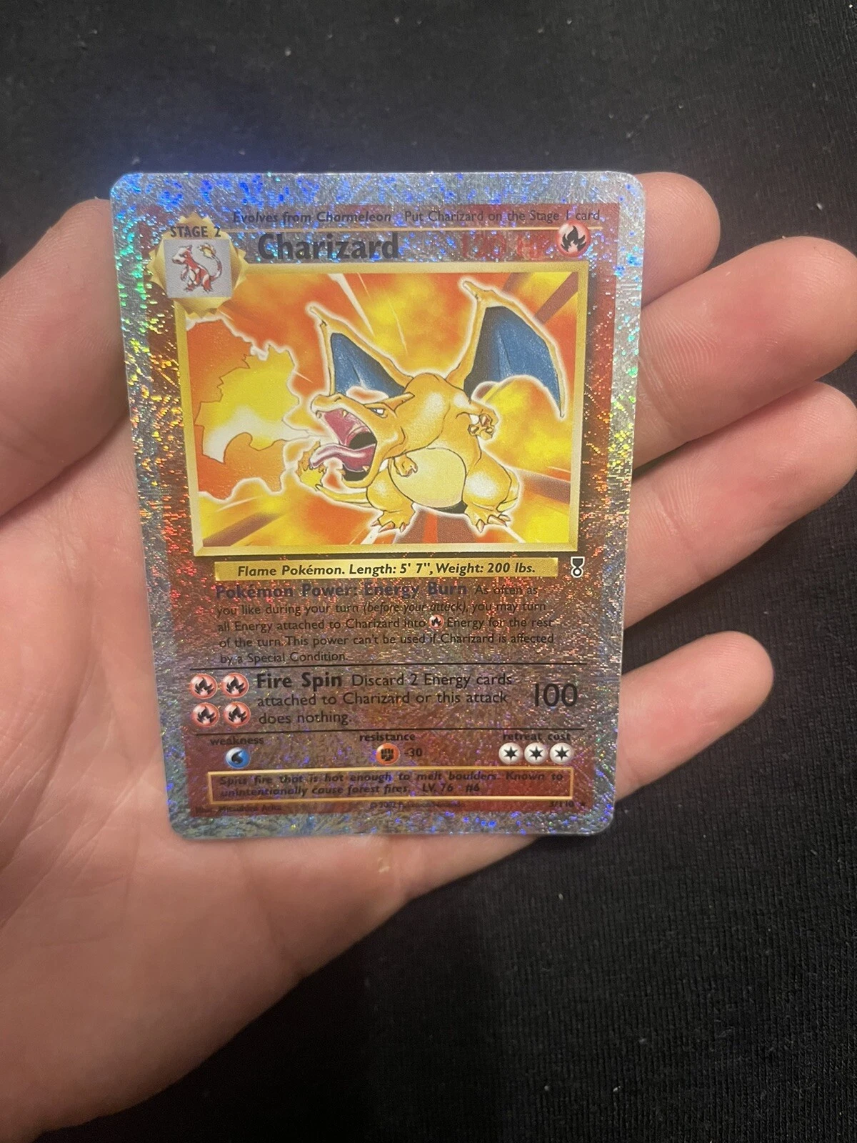 Charizard 2002 Legendary Collection #3 Reverse Holo Price Guide ...