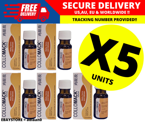 COLLOMACK TOPICAL Painless Remover Plantar Warts Corns And Calluses ...