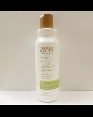 Raw Sugar Truly Unruly Conditioner Avocado + Apple Cider Vinegar 18 Oz ...