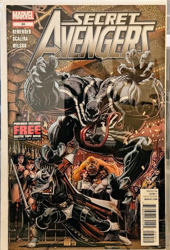 Secret Avengers #30 Venom Taskmaster Battle Cover MARVEL COMICS 2012 | eBay