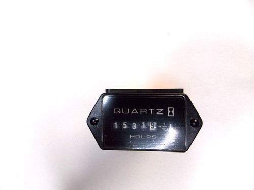 HOUR METER 12 VOLT FITS TORO WORKMANS REEL AND ROTARY MOWERS 1,531 ...