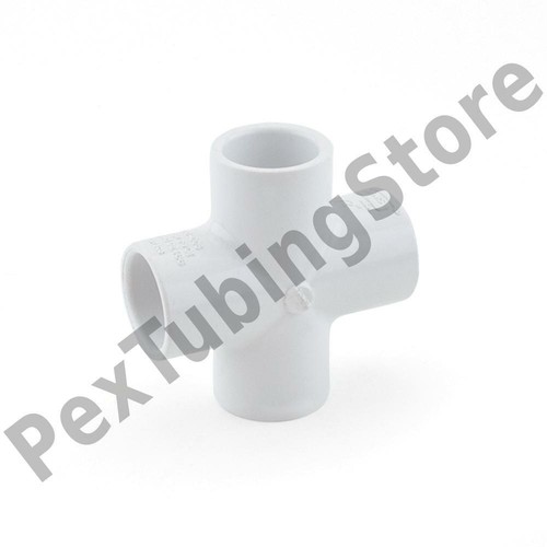 1/2" PVC (Sch. 40) Cross | eBay