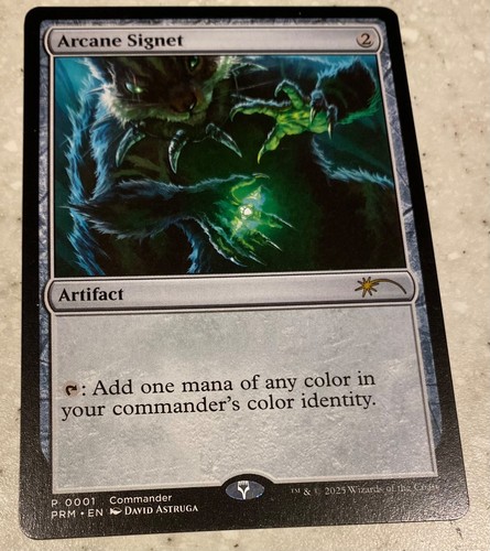 Arcane Signet (CommandFest 2025) MagicFest Cards NON-Foil | eBay