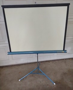 Da Lite Projection Screen In Vintage Movie Projectors & Screens for ...