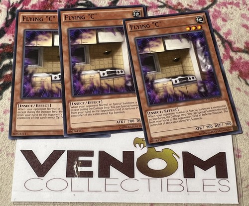 3x (M/NM) - Flying "C" - OP01-EN018 - Common - Unlimited YuGiOh | eBay