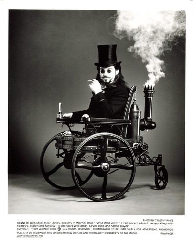 Wild Wild West 1999 Movie Photo Kenneth Branagh 8x10 Steam Punk ...