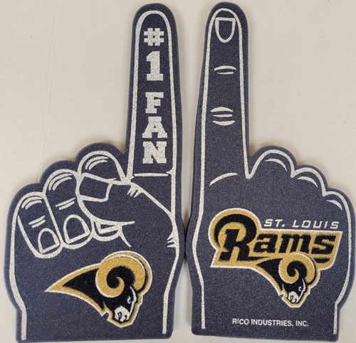 NFL St. Louis Rams Foam Finger, NEW | eBay