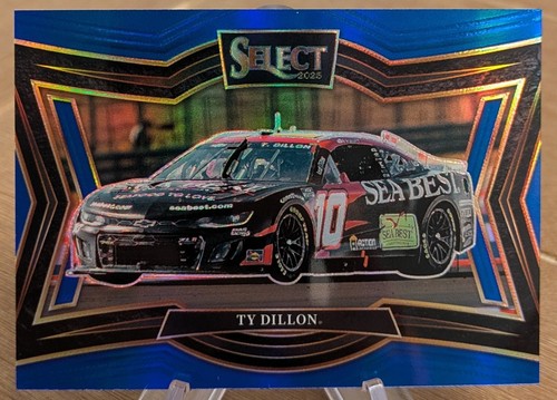 2025 Panini Select - Pit Road Ty Dillon, Ty Dillon #170 Blue Prizm /175 ...