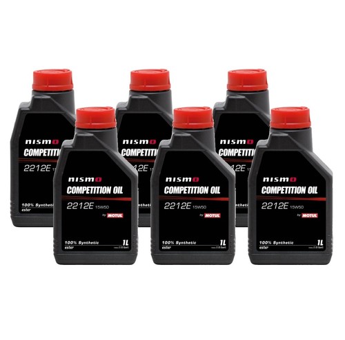 Motul NISMO Competition 2212E 15W50 6L Fully Synthetic Engine Motor Oil ...