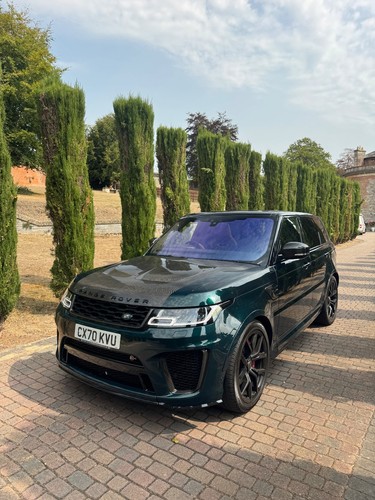 2020 Range Rover Sport SVR SVO British Racing Green 5.0 Supercharged V8 ...