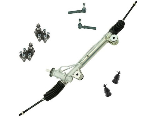 71XQ13W Front Steering Rack Ball Joint Tie Rod Kit Fits Chevy Silverado ...
