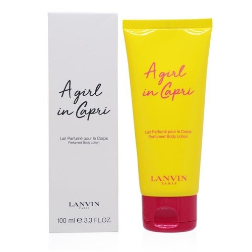 A GIRL IN CAPRI LANVIN BODY LOTION 3.3 OZ FOR WOMEN-NEW IN BOX | eBay