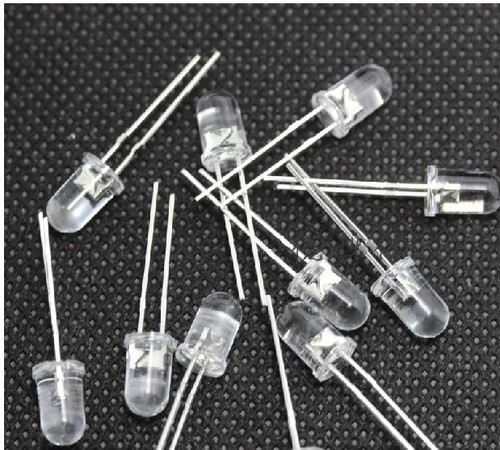 50pcs F5 5mm Blue Round Superbright LED Light NEW L8 | eBay
