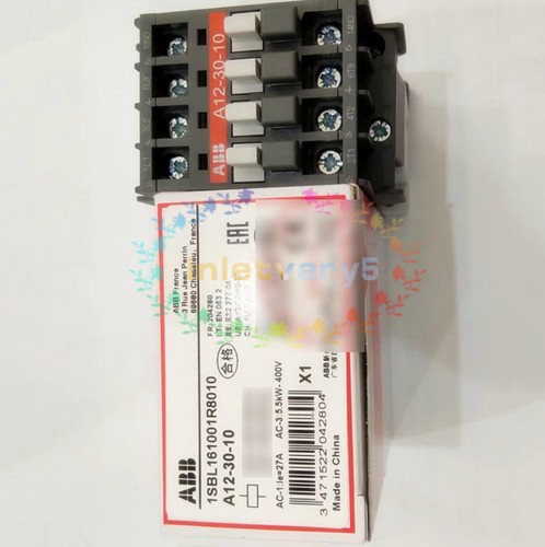 1PCS NEW ABB A12-30-10 AC contactor 110v | eBay