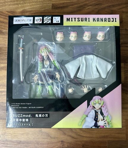 BUZZmod. Demon Slayer Kanroji Mitsuri no Yaiba 1/12 Action Figure ...