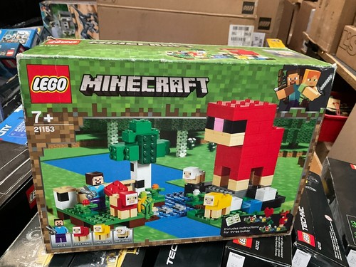 LEGO The Wool Farm Minecraft (21153) Building Kit 260 pcs NEW BOX ...