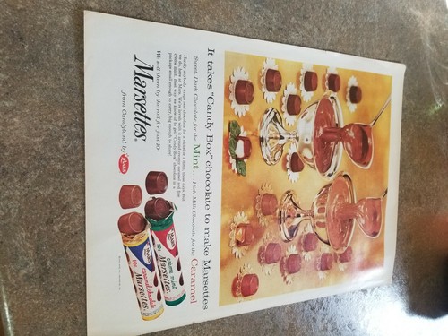 1959 Vintage Ad Marsettes Candy Print Ad | eBay