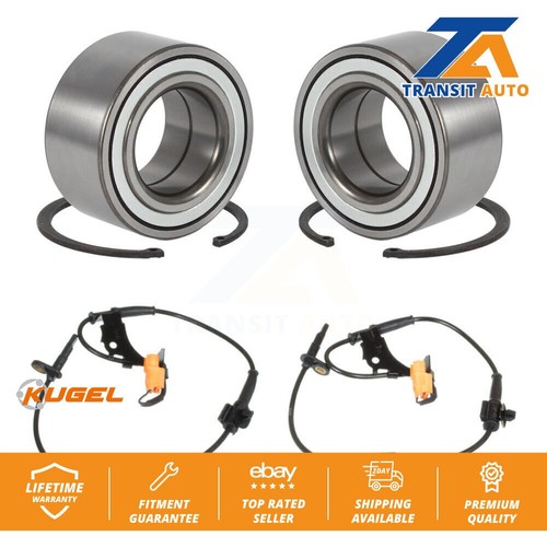Front Wheel Bearing & Sensor Kit For 2004 Honda Element LX with 2.4L 4 ...
