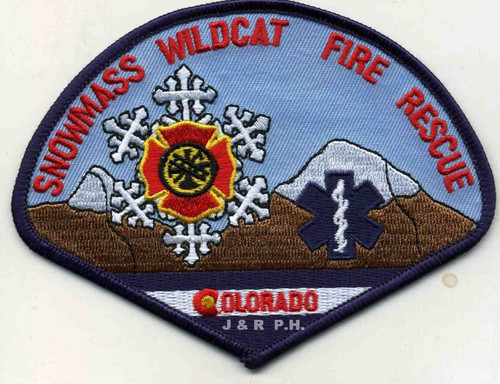 Wildland - Snowmass Wildcat Fire - Rescue, CO (4.5" x 3.5" size) fire ...