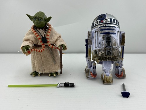 Yoda R2D2 Dagobah Lot of 2 Complete Figures Star Wars Black Series | eBay