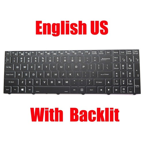 Laptop Keyboard For PowerSpec 1520 PB50EF-G English US Black With ...