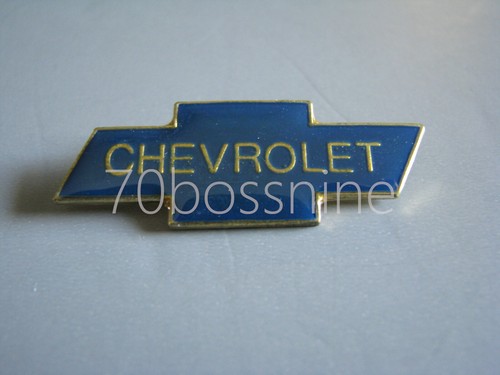 CHEVROLET BLUE BOWTIE 1 5/8" LOGO BUBBLE VERSION AUTOMOTIVE HAT PIN ...