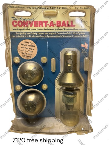 Convert-A-Ball 944-901P 2-Ball Set - 1-7/8" & 2" Inch Balls Free ...