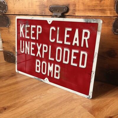 Ww2 Metal Sign for sale | eBay