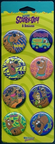 Scooby Doo 8 Pin Back Buttons Warner Bros. | eBay