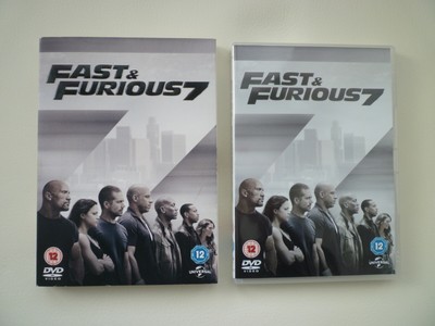 Region Code 2 (Europe, Japan, Middle East...) Escape DVDs Furious 7 for ...